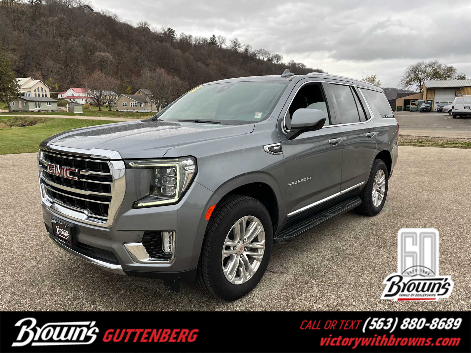 Pre-Owned 2022 GMC Yukon SLT 4 Door SUV in Guttenberg #G5683 | Brown's ...