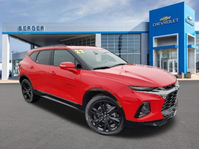 Pre-Owned 2022 Chevrolet Blazer RS SUV in Grand Rapids #25EQ387A ...