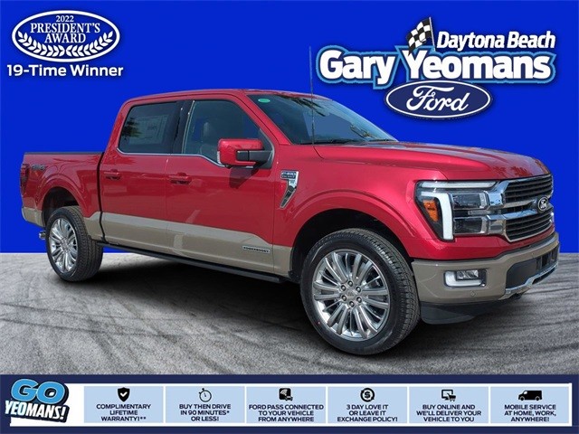 New 2025 Ford F-150 King Ranch® SuperCrew® in Ocala #FS0205 | Gary Yeomans Ford Ocala Villages