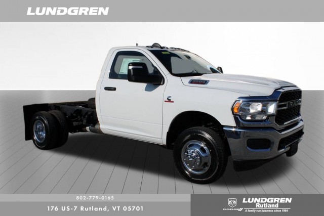 New 2024 RAM 3500 Chassis Cab Tradesman Regular Cab in Rutland #91212 | Lundgren Dodge Ram of ...