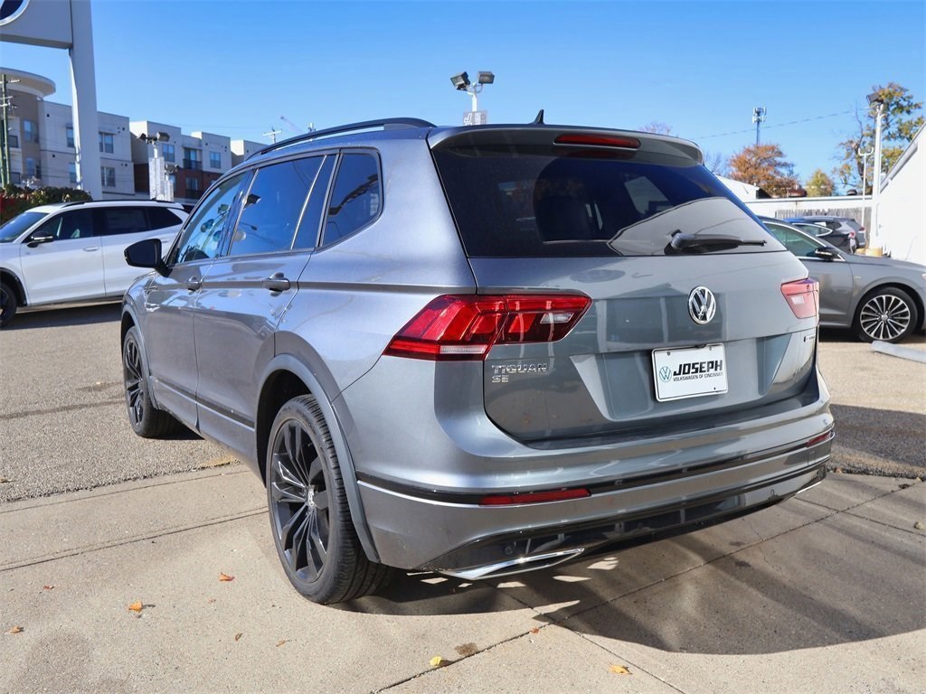 Pre-Owned 2021 Volkswagen Tiguan 2.0T SE R-Line Black 4D Sport Utility ...