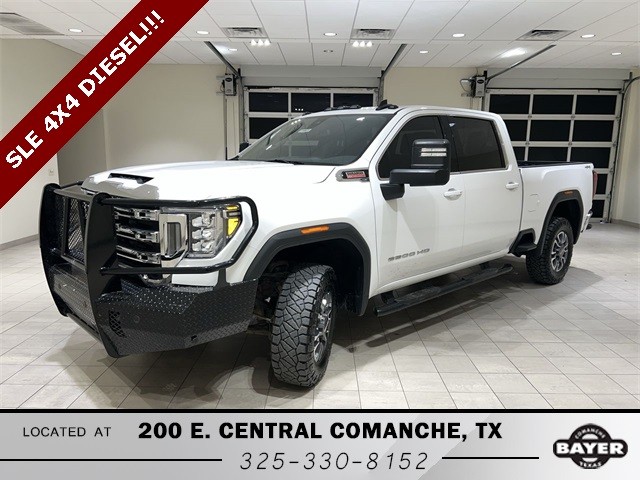 Pre-Owned 2021 GMC Sierra 2500HD SLE 4D Crew Cab in Comanche #F28863 | Bayer Auto Group