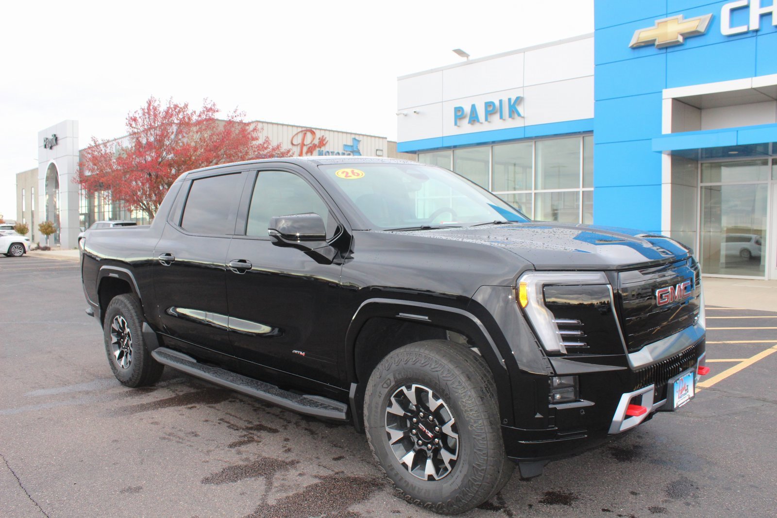 New 2026 GMC Sierra EV AT4 Max Range Crew Cab in Luverne #410323G ...