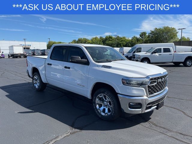 New 2025 Ram 1500 Big Horn/Lone Star 4D Crew Cab in Central IL #NR29 | Sam Leman Automotive Group
