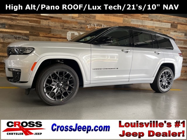 New 2025 Jeep Grand Cherokee L Summit Sport Utility in Louisville #J4488 | Cross Chrysler Jeep FIAT