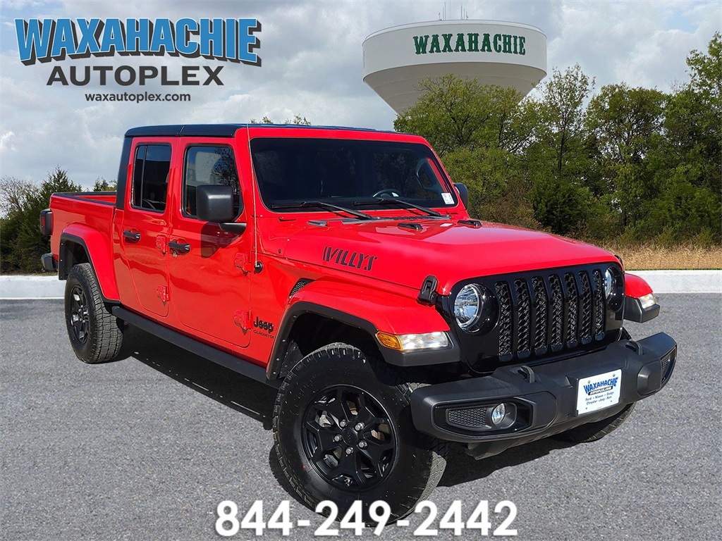 Pre-Owned 2022 Jeep Gladiator Willys 4D Crew Cab in Waxahachie # ...
