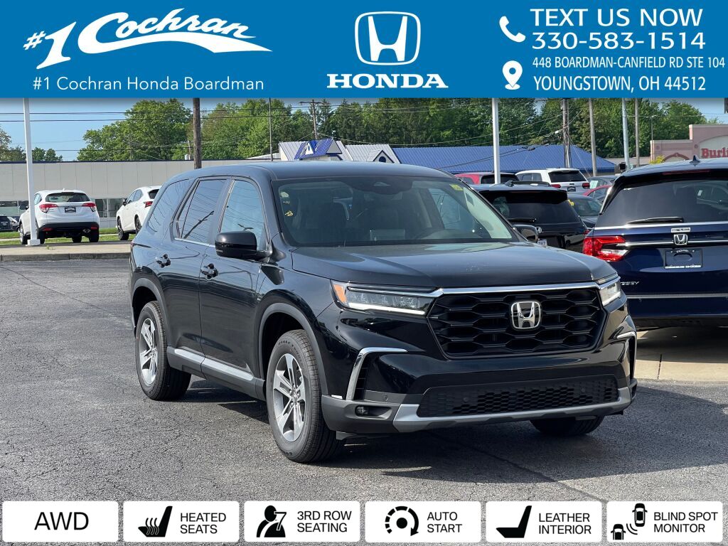 New 2025 Honda Pilot EX-L 4D Sport Utility in Boardman, OH | #1 Cochran Used Cars