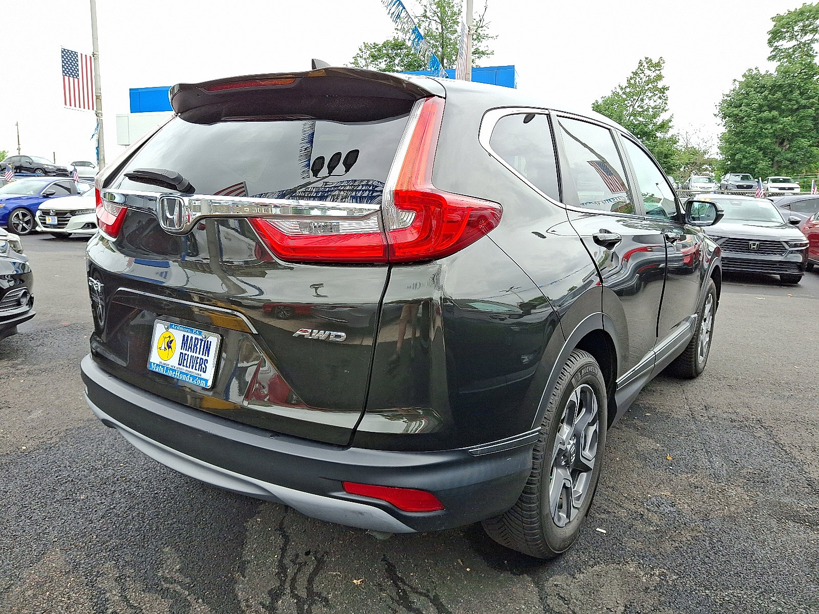 Pre-Owned 2017 Honda CR-V EX-L Sport Utility in Ardmore #RS2339A ...