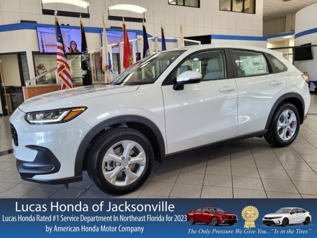 New 2025 Honda HR-V LX 2WD CVT Sport Utility in Jacksonville #RZ1H3SEW | Lucas Honda of Jacksonville