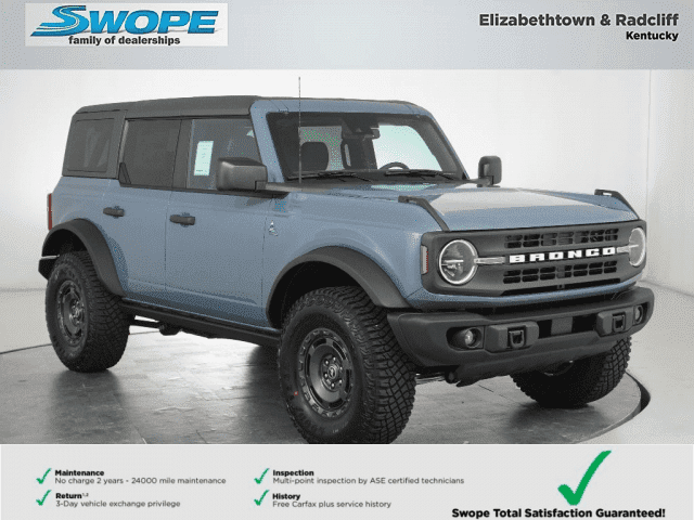 New 2024 Ford Bronco Black Diamond Sport Utility in Elizabethtown #F24851990 | Swope Family of ...