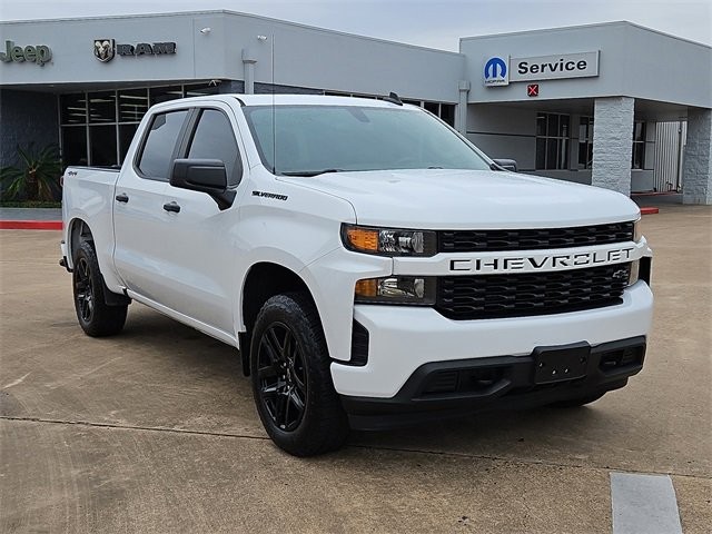 Pre-Owned 2022 Chevrolet Silverado 1500 LTD Custom Crew Cab in Bay City ...