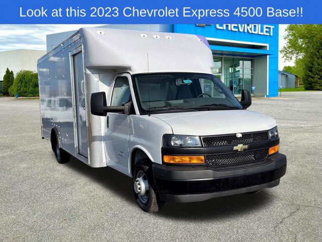 New 2023 Chevrolet Express Cutaway 4500 Work Van Long Wheelbase in ...