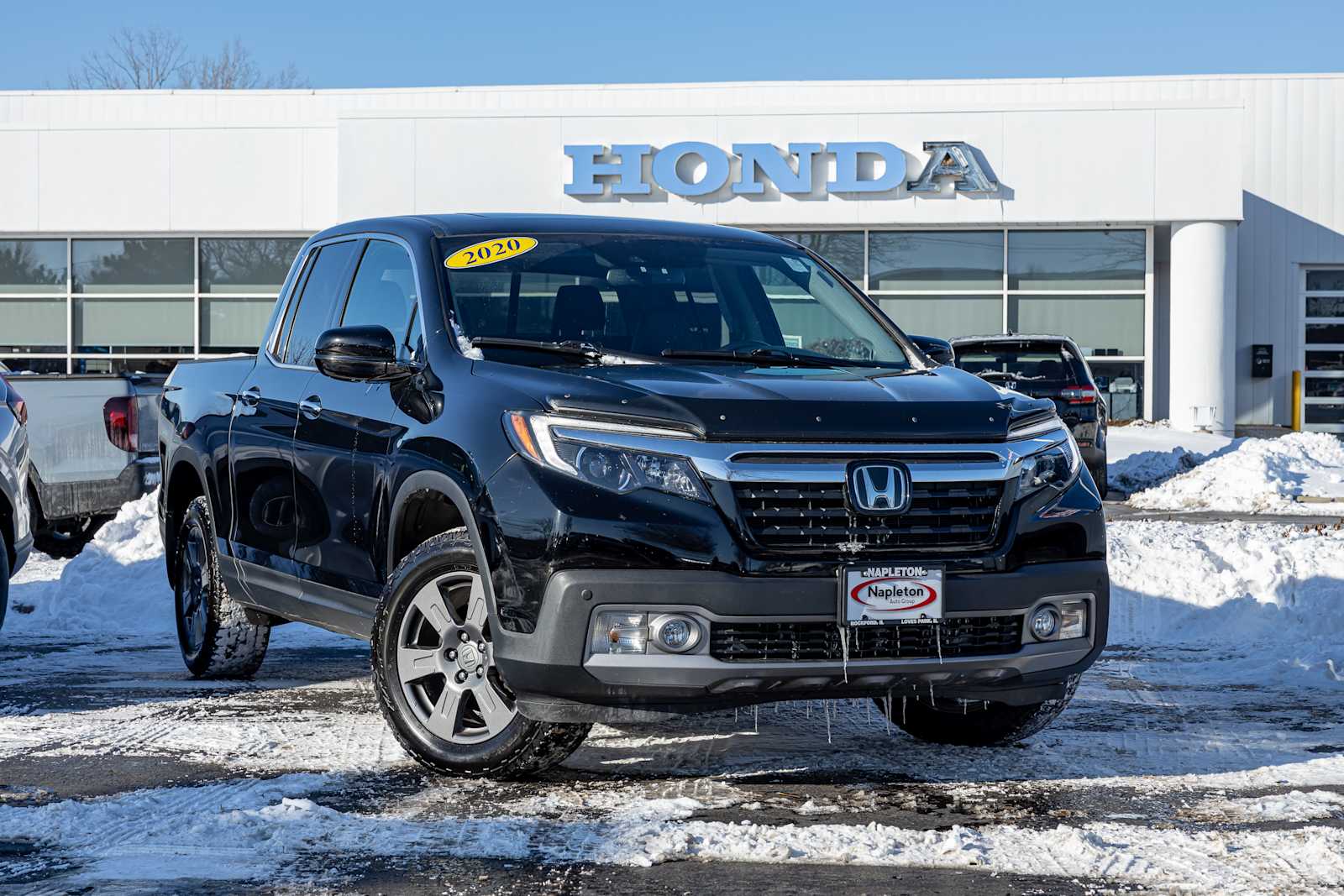 Pre-Owned 2020 Honda Ridgeline RTL-E Crew Cab Pickup in Rockford ...