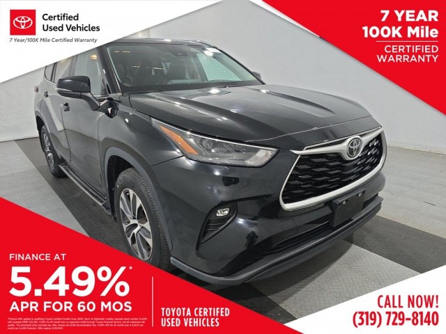Certified Pre-Owned 2023 Toyota Highlander XLE 4D Sport Utility in Iowa ...