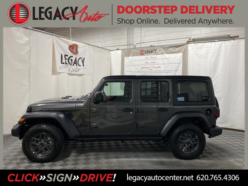 New 2024 Jeep Wrangler Sport Sport Utility in Garden City #C2446004 ...
