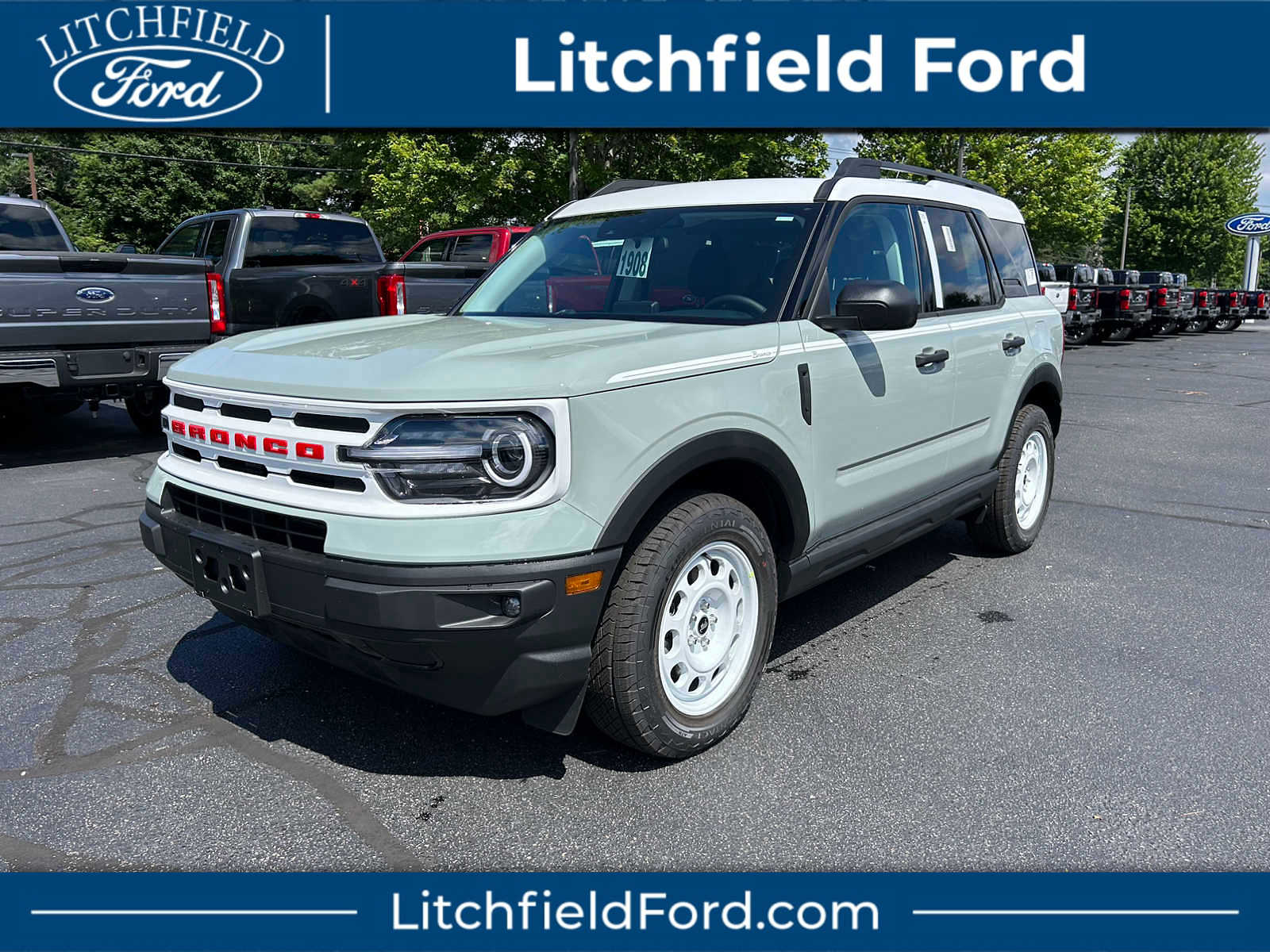 New 2024 Ford Bronco Sport Heritage Sport Utility in Litchfield #1908 ...