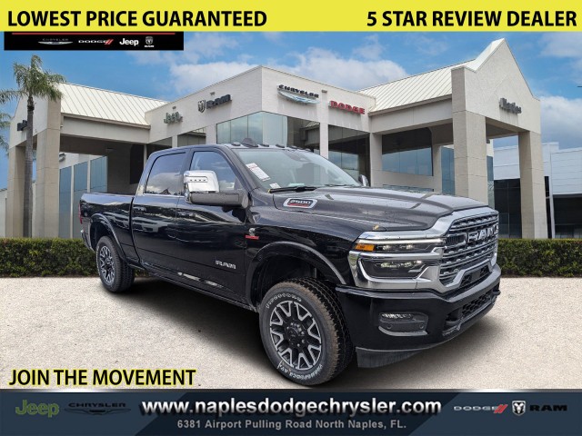 New 2025 RAM 2500 Longhorn Crew Cab in Naples #G558094 | Naples Chrysler Dodge Jeep Ram