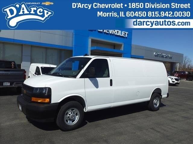 New 2025 Chevrolet Express Cargo 3500 WT Extended Wheelbase in Morris # ...