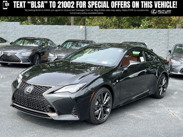 New 2025 Lexus RC RC 350 F SPORT Coupe in #5028752 | Butler Auto Group
