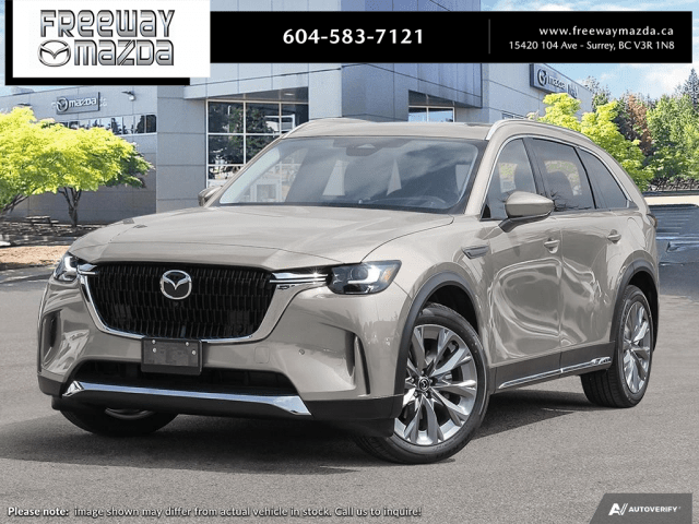 New 2025 Mazda CX-90 MHEV GT – Leather Seats – Trailer Hitch – $483 B/W ...
