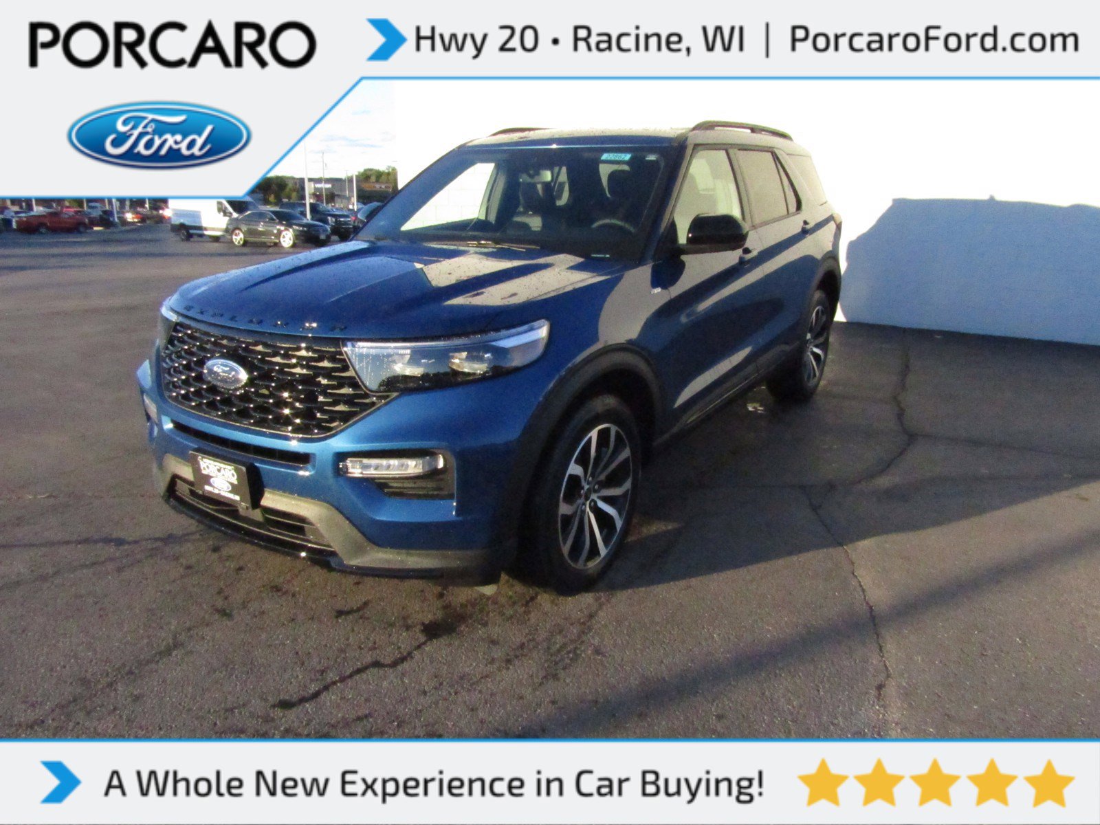 Ford Explorer 2022 Blue