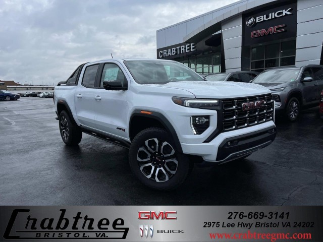 New 2025 GMC Canyon AT4 Crew Cab in Bristol #18786 | Crabtree Buick GMC