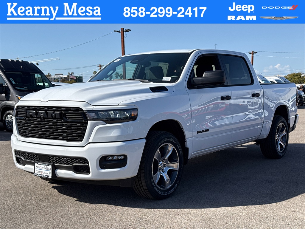 New 2025 RAM 1500 Tradesman Crew Cab in San Diego #250203 | San Diego Chrysler Dodge Jeep Ram