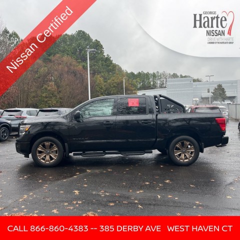 Pre-Owned 2024 Nissan Titan SV 4D Crew Cab in Hartford #STK116780 ...