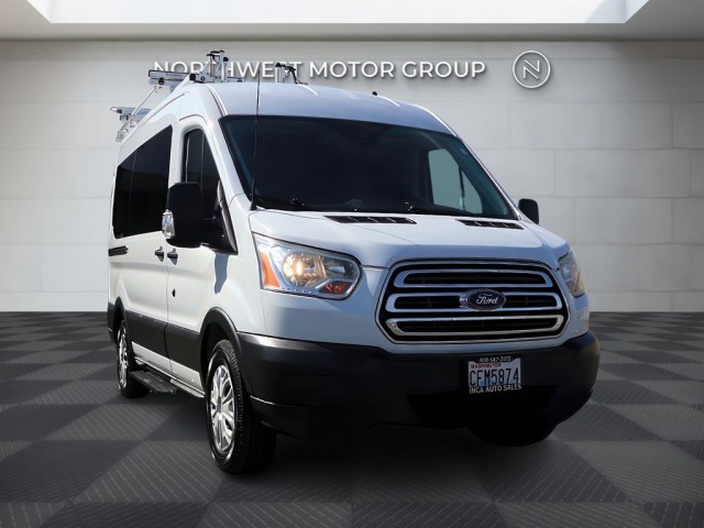 Pre-Owned 2016 Ford Transit Wagon T-150 Med Roof Slide XLT Wagon in ...
