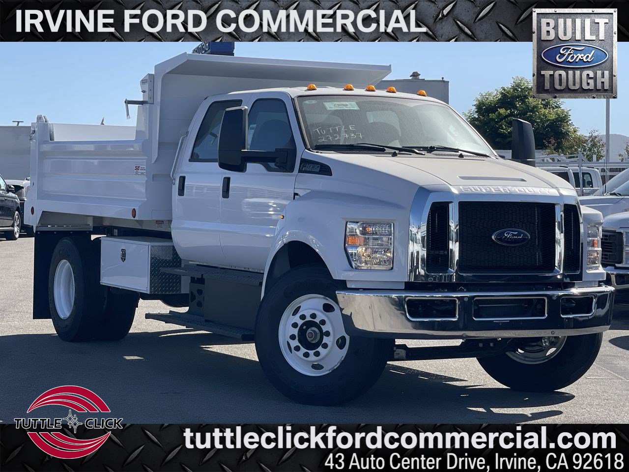 Ford F650 Crew Cab 2024 Ford F650 For Sale | Hook Lift | #RTF01787