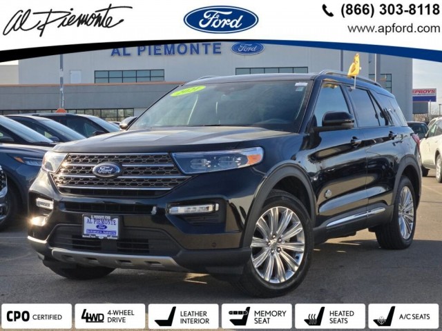 Certified Pre-Owned 2021 Ford Explorer King Ranch 4 Door SUV in Melrose ...