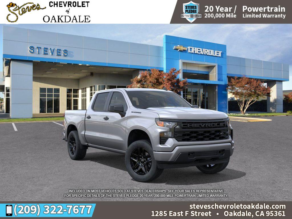 New 2026 Chevrolet Silverado 1500 Custom Crew Cab in Oakdale #26T0366 ...