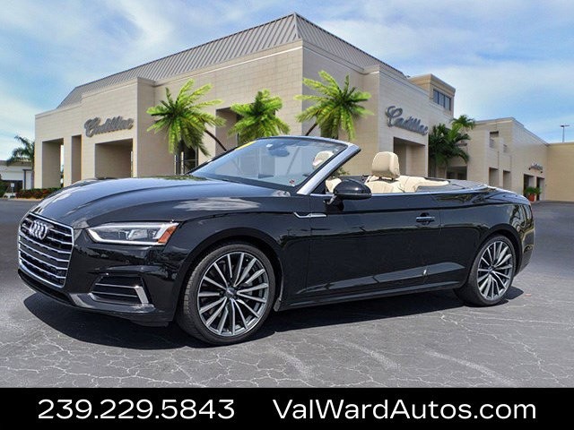 Audi A5 Black Convertible