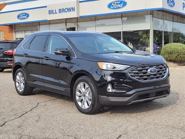 Certified Pre-Owned 2020 Ford Edge Titanium 4 Door SUV in Livonia # ...