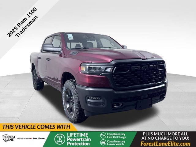 New 2025 RAM 1500 Tradesman Crew Cab in Dallas #F3130 | Forest Lane CDJR