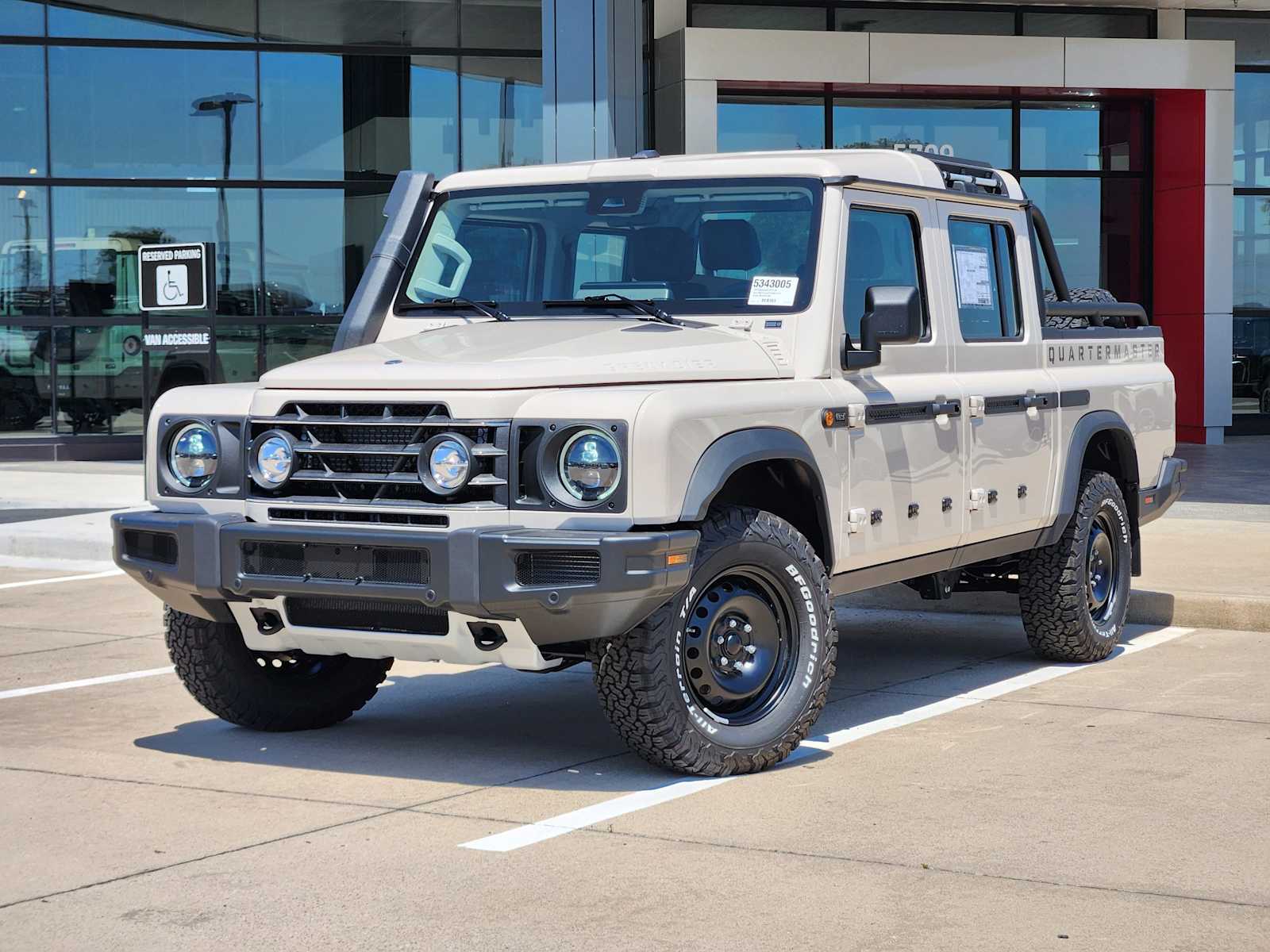 New 2025 INEOS Grenadier Quartermaster Trialmaster Edition Crew Cab Pickup in #5343005 | Sewell ...