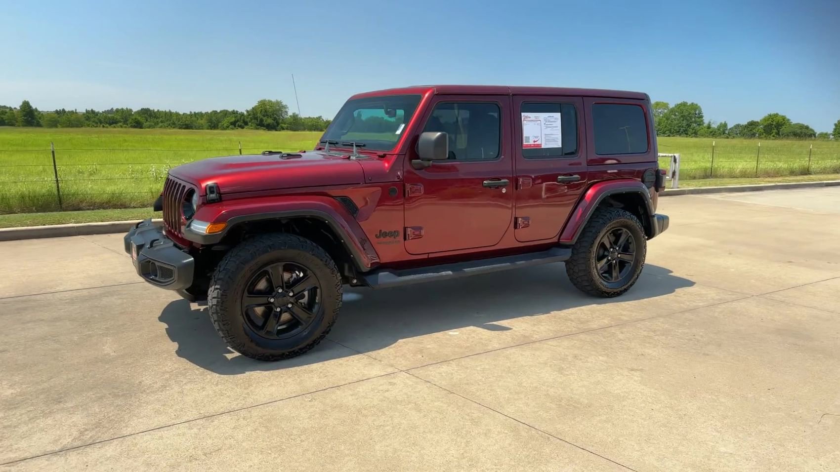 Pre-Owned 2021 Jeep Wrangler Unlimited Sahara Convertible in Longview # ...