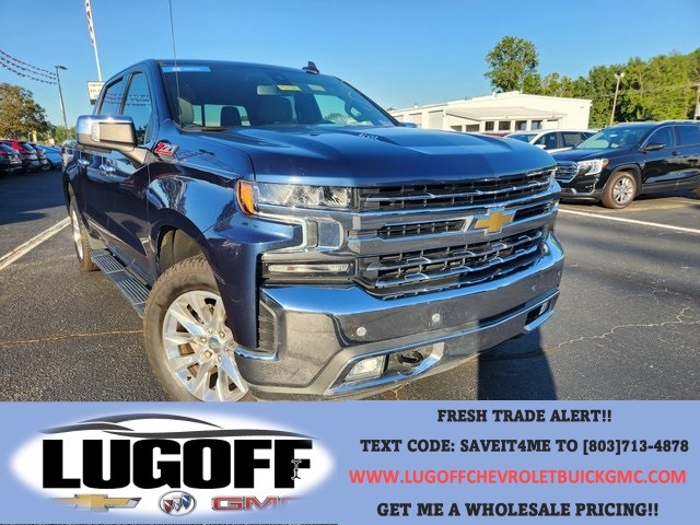 Pre-Owned 2021 Chevrolet Silverado 1500 LTZ 4D Crew Cab in Lugoff # ...