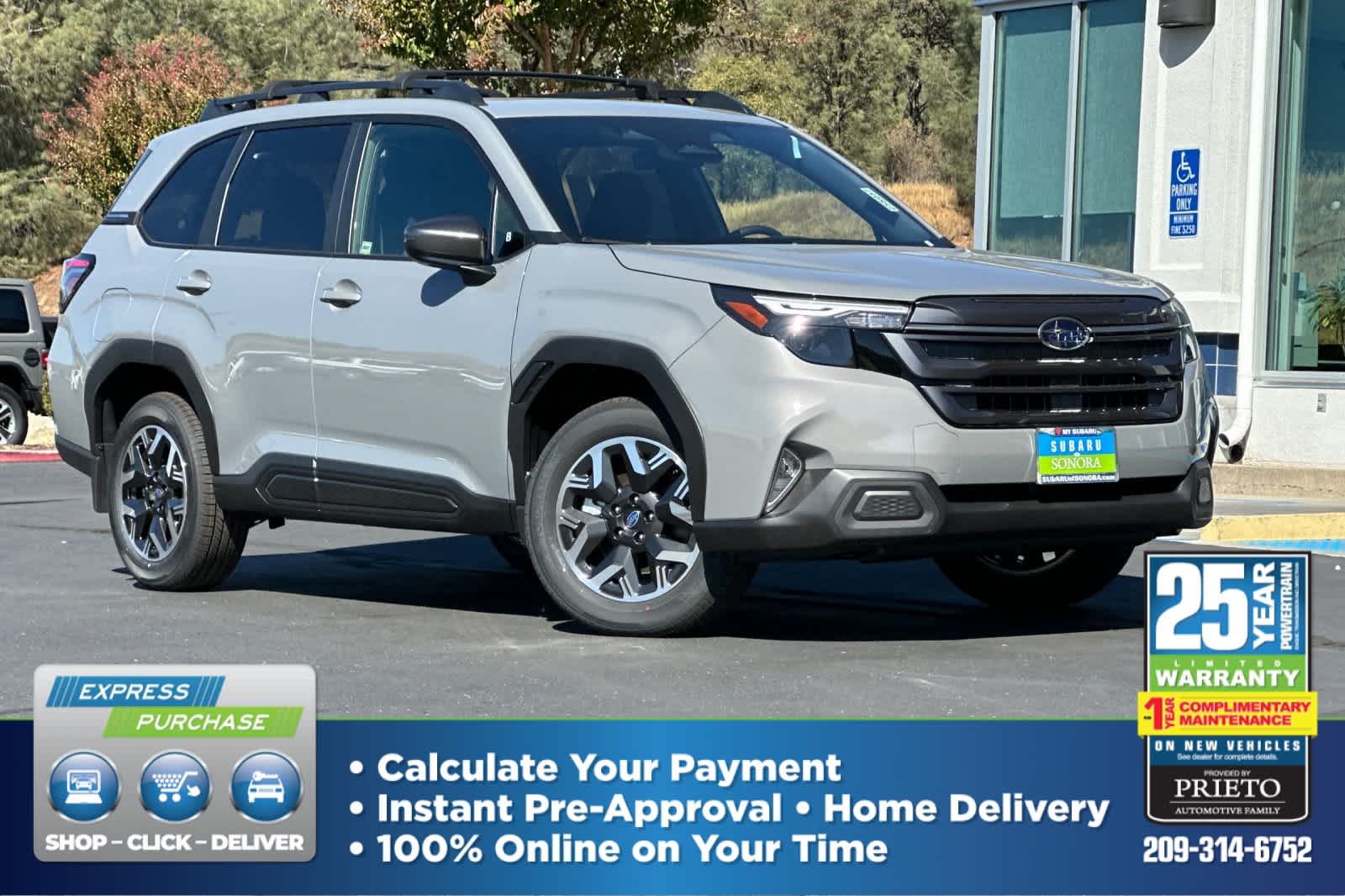 New 2025 Subaru FORESTER Premium SUV in Sonora #25S057 | Subaru of Sonora