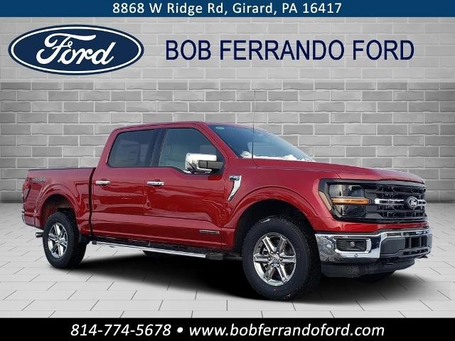 New 2025 Ford F-150 XLT SuperCrew® in Girard #SF066 | Bob Ferrando Ford