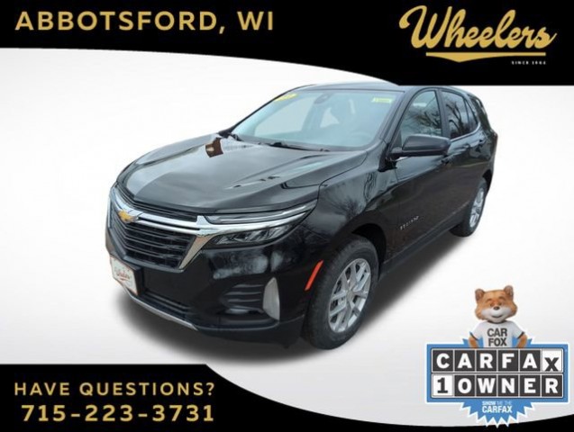 Pre-Owned 2023 Chevrolet Equinox LT SUV in Marshfield #F50065 | Wheelers Chevrolet GMC Of Marshfield