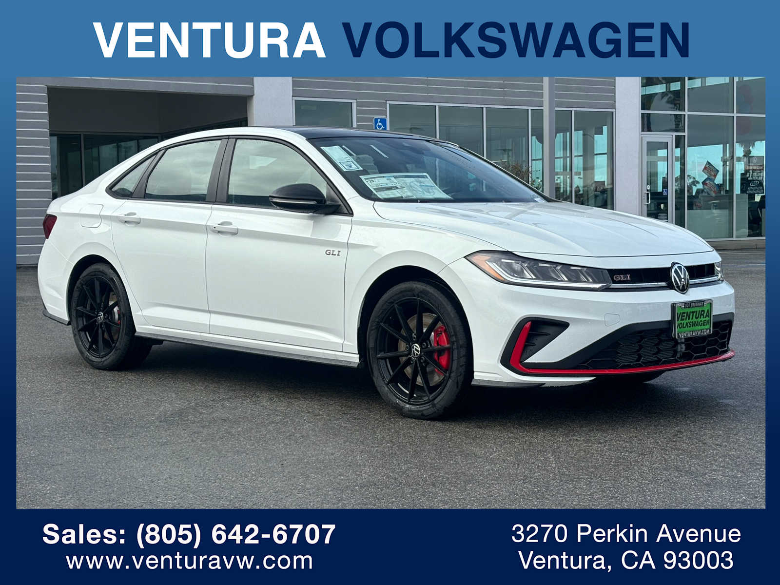 New 2025 Volkswagen Jetta GLI Autobahn 4dr Car in Ventura #11687 | Ventura Volkswagen