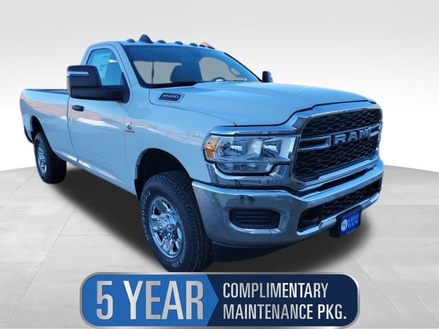 New 2024 RAM 3500 Tradesman Regular Cab Bright White Clearcoat in Newton, IA | #DN2184