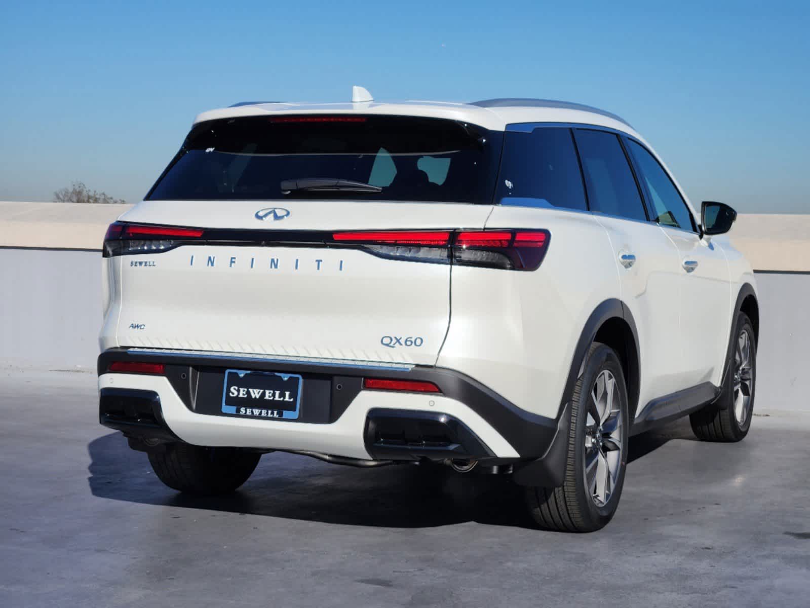 New 2025 INFINITI QX60 LUXE AWD CROSSOVER in Dallas #5318052 | Sewell INFINITI