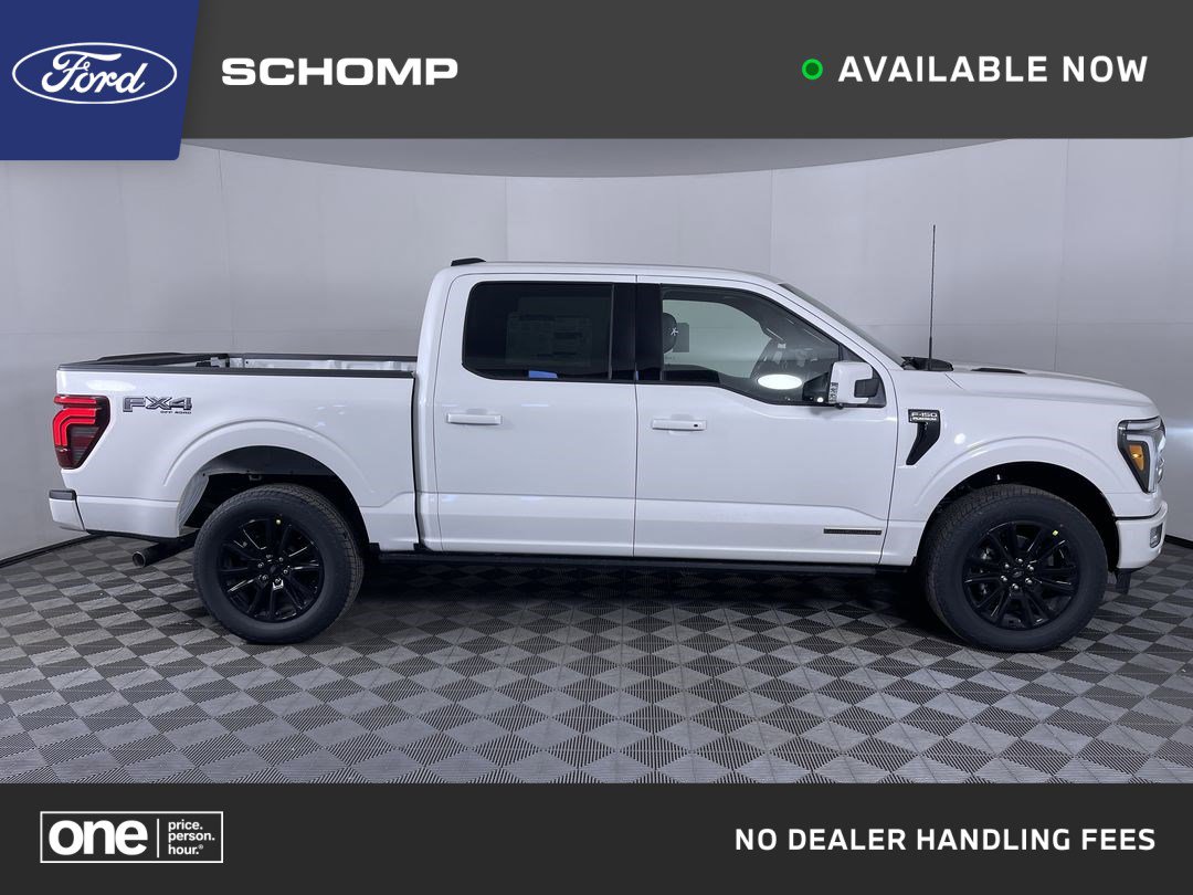 New 2025 Ford F-150 Platinum SuperCrew® in Aurora #1F50138 | Schomp Ford