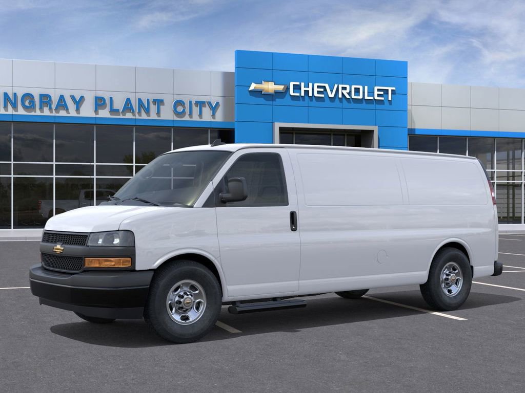 New 2025 Chevrolet Express Cargo 3500 WT Extended Wheelbase in Plant ...