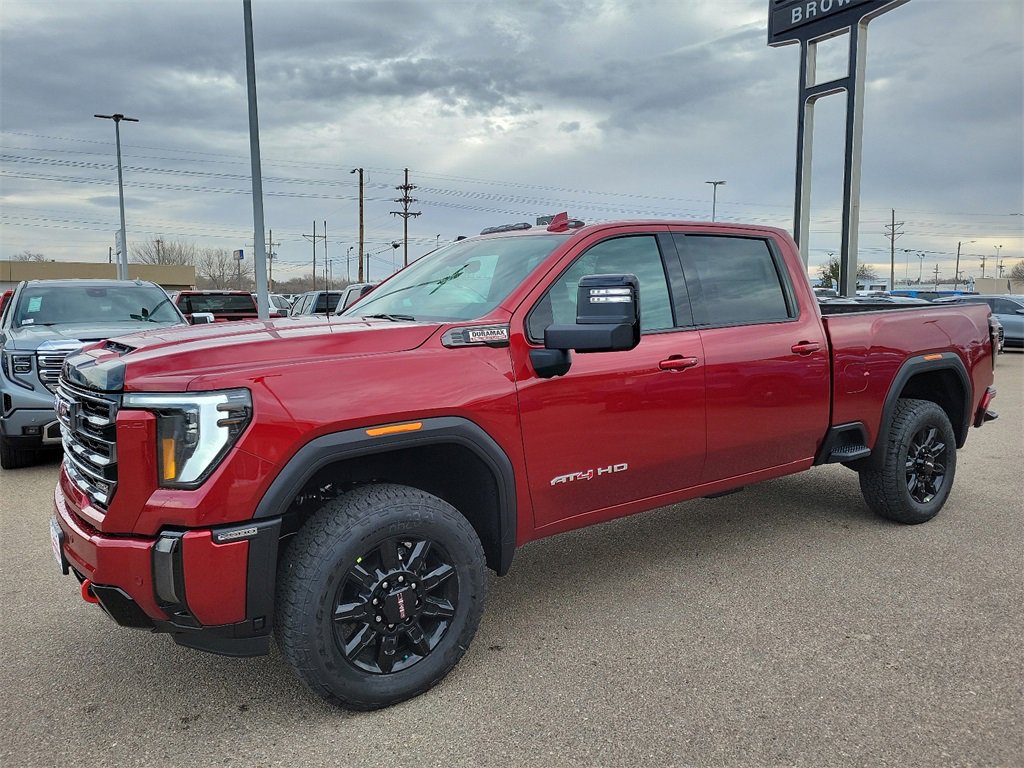 New 2024 GMC Sierra 2500 HD AT4 Crew Cab in Amarillo #G3142 | Brown ...