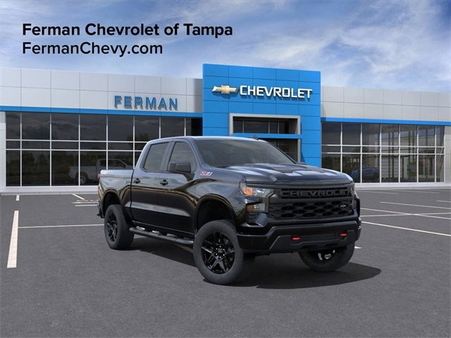 New 2025 Chevrolet Silverado 1500 Custom Trail Boss Crew Cab in Tampa # ...