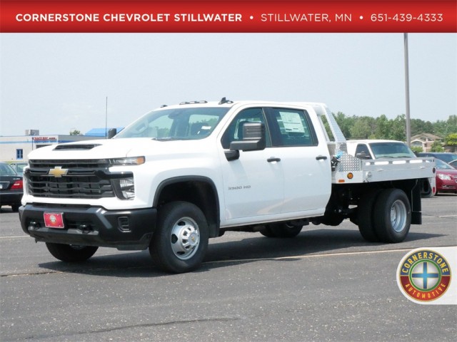 New 2024 Chevrolet Silverado 3500 HD WT DRW Crew Cab in Elk River #C240492 | Cornerstone Auto