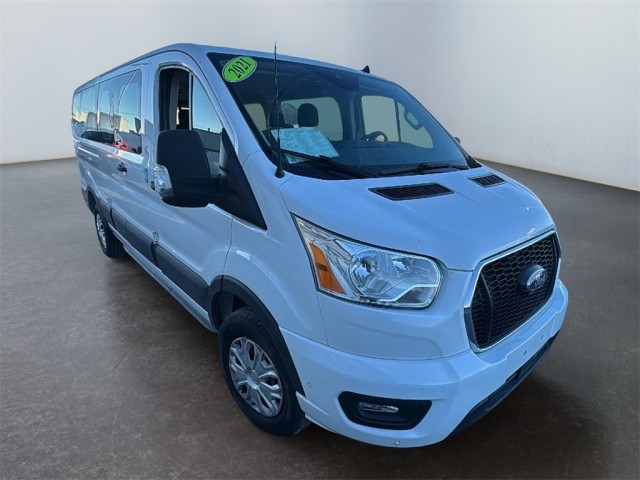 Pre-Owned 2021 Ford Transit-350 XLT Passenger Van in Janesville #FP2981 ...